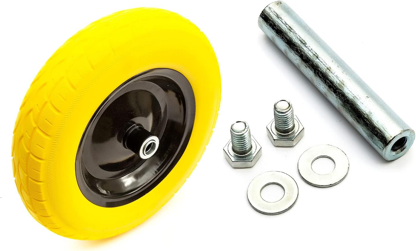 KCT 200L XL Twin Wheel Wheelbarrow Blue - Heavy Duty Garden/Stable Yard ...