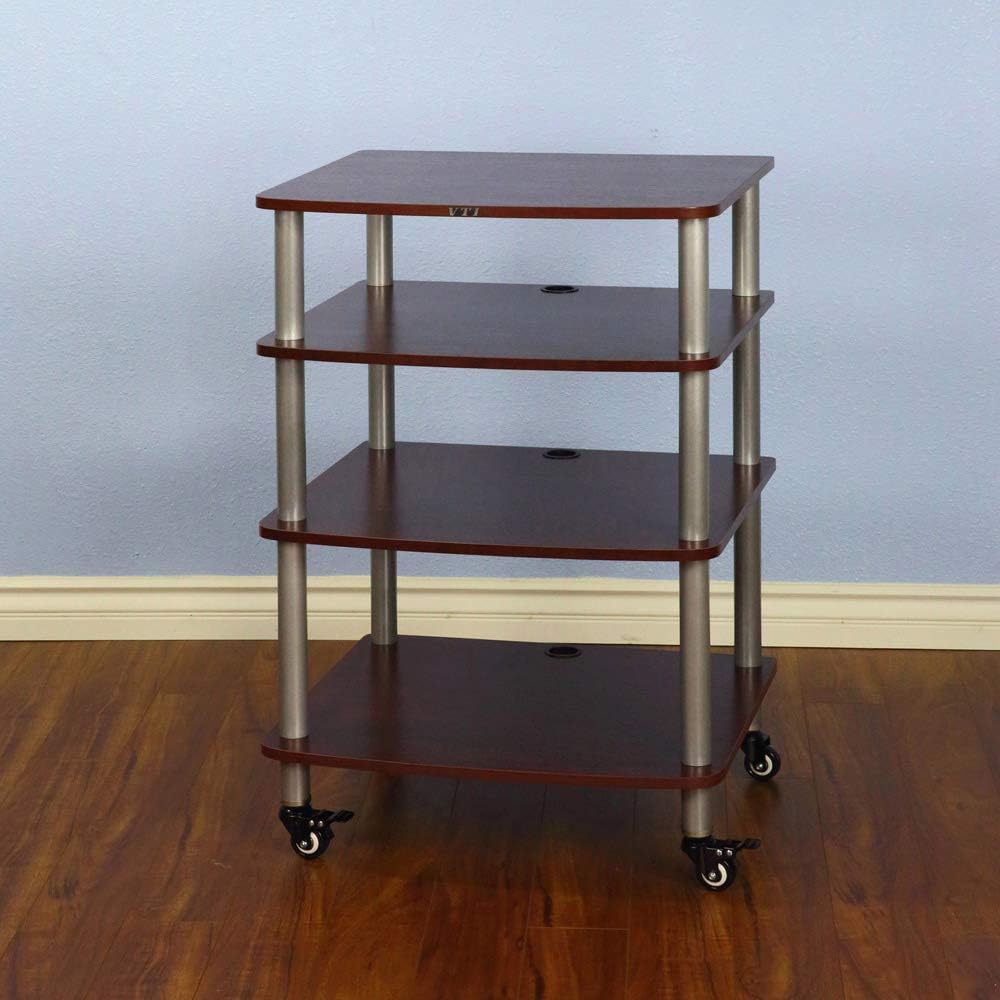 Amazon.com: VTI 34000 Series Professional Audio Rack (Silver Poles ...