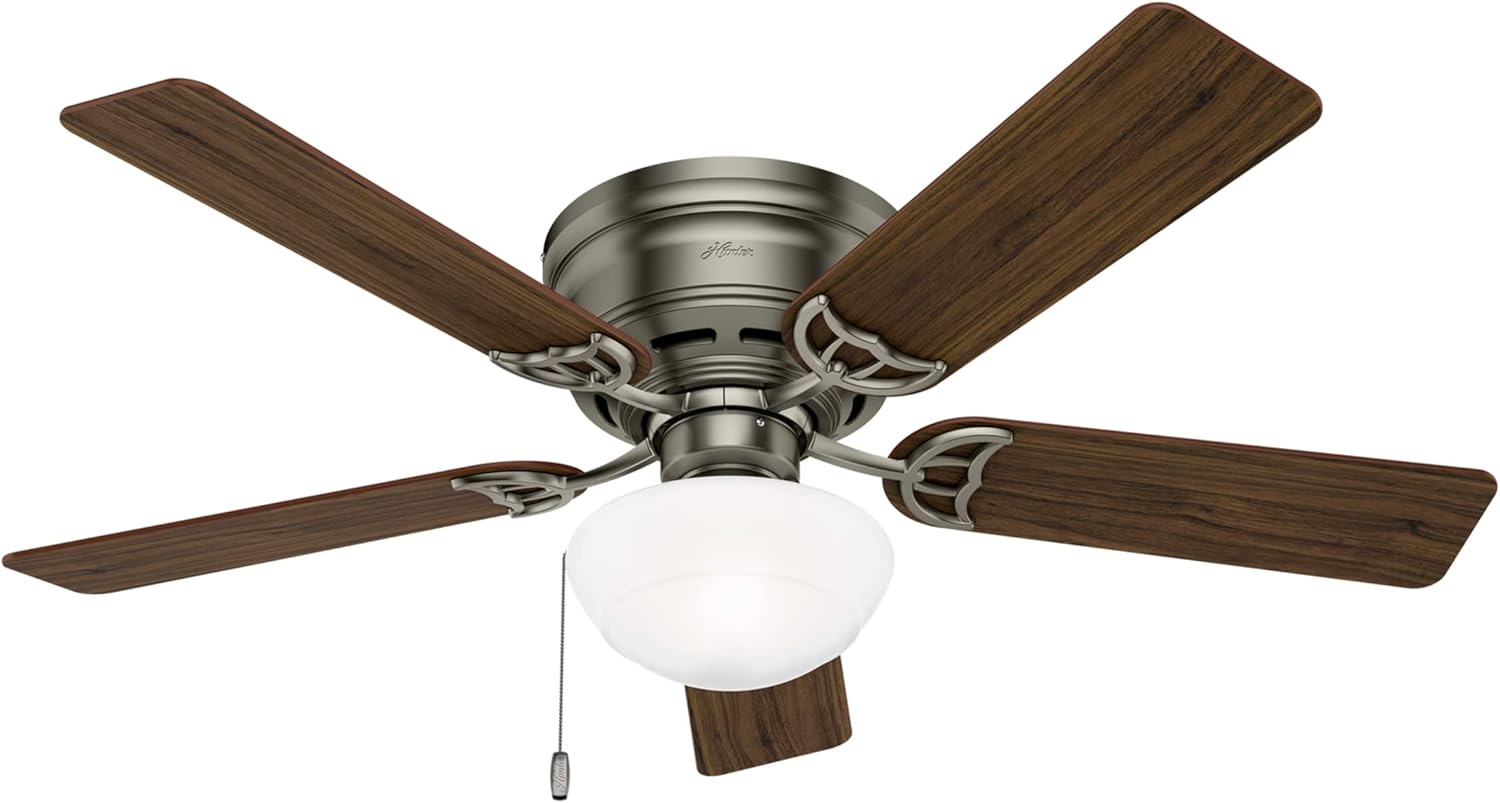 Amazon.com: Hunter Fan Company, 53074, 52 inch Low Profile Antique ...
