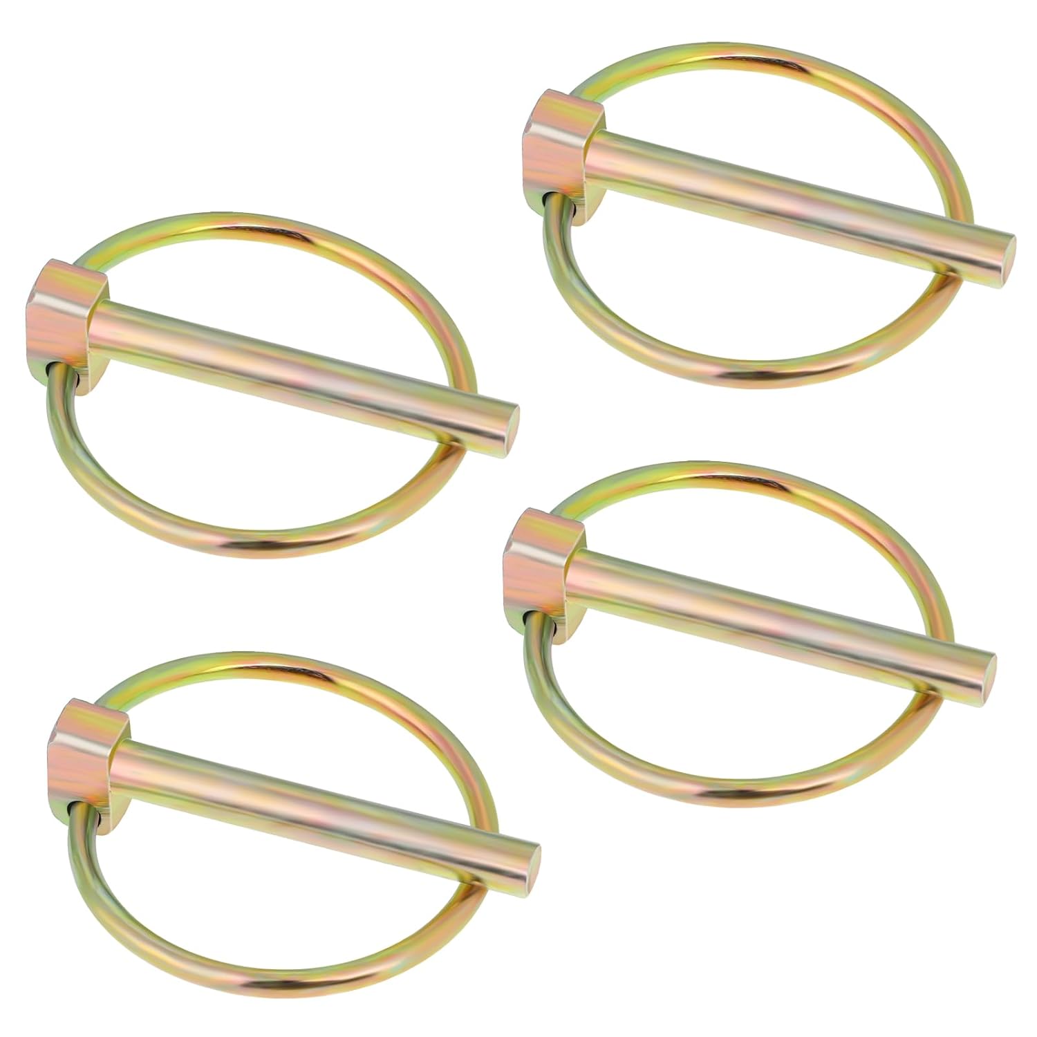 Amazon.com: 4Pcs Heavy Duty Lynch Pin Assortment Kit with Ring, 5/16 ...