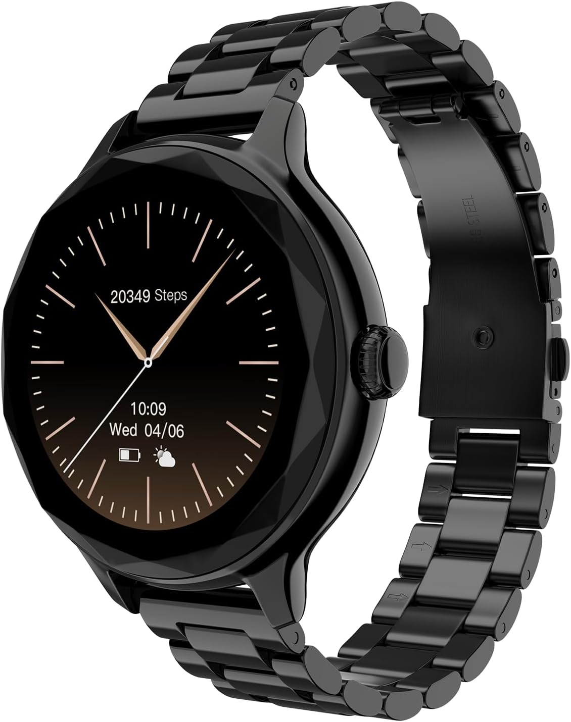 Noise NoiseFit Grace Smartwatch - Jet Black : Amazon.in: Electronics