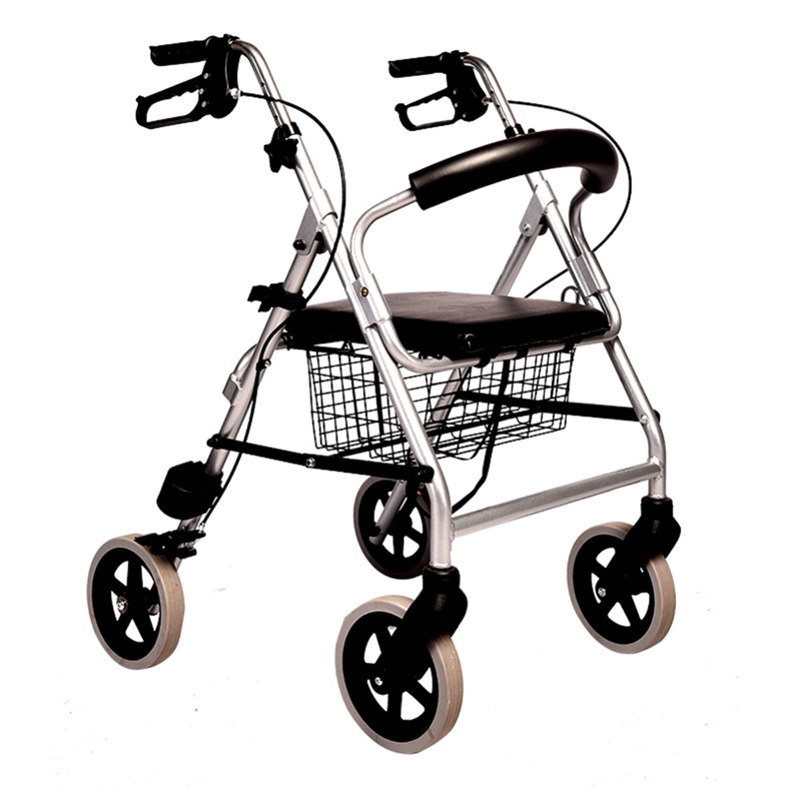 Buy YAHAO Rollator Walker With Seat Lightweight Easy Folding,Rollator ...