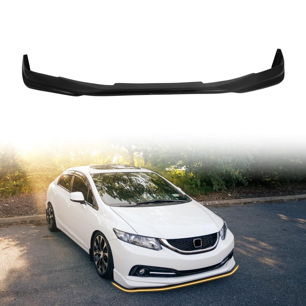 Amazon.com: MODILOVER Front Bumper Lip Spoiler Compatible with 2013 ...