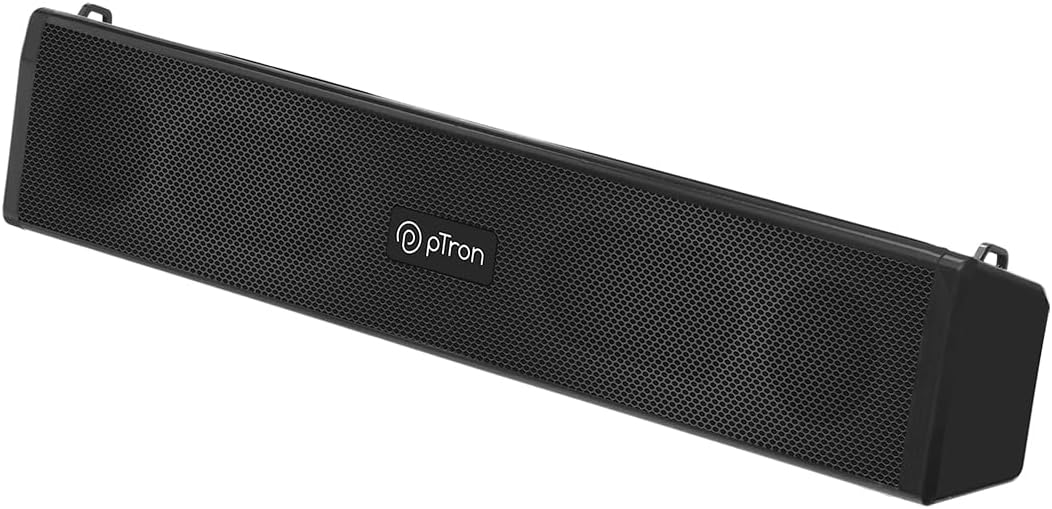 pTron Fusion Wave 16W Bluetooth Soundbar Speaker, up to 19Hrs Playback ...