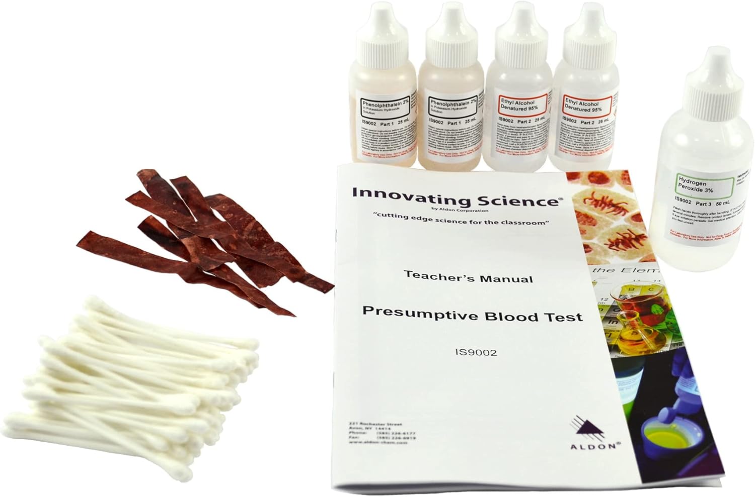 Amazon.com: Forensic Chemistry: Presumptive Blood Test Kit - Materials ...