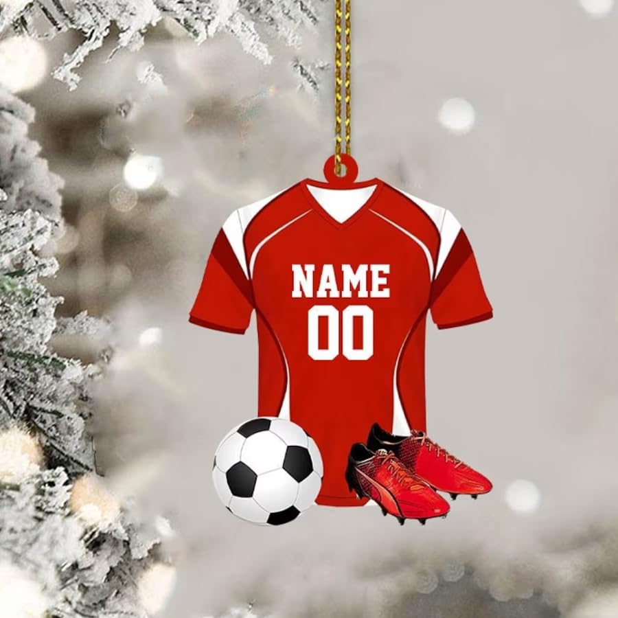 Amazon.com: Personalized Soccer Christmas Ornament 2023, for Soccer ...