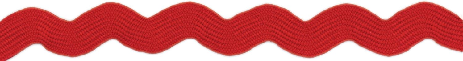 Amazon.com: May Arts Ric Rac Ribbon 1/2"X25 Yards Raspberry ARR1/2-14