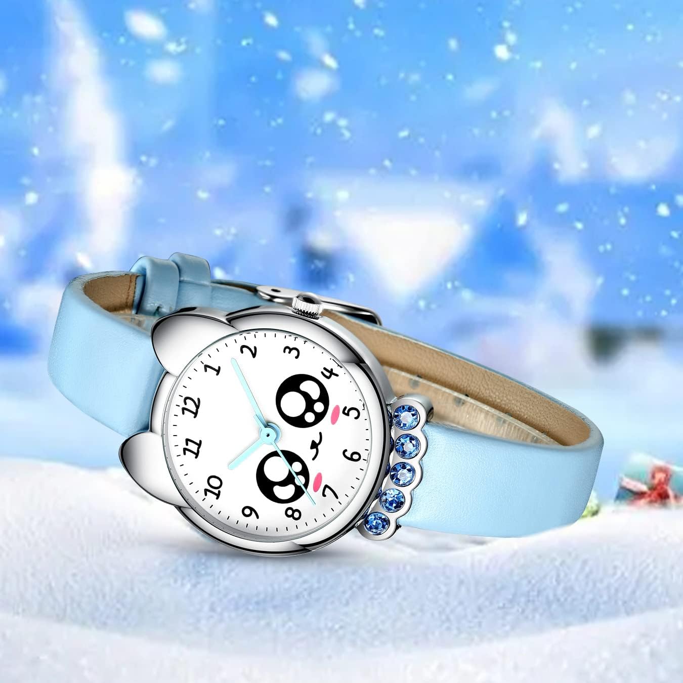 Kids Watch Girls Waterproof Watch Kids Learning 3D Cartoon Kids ...