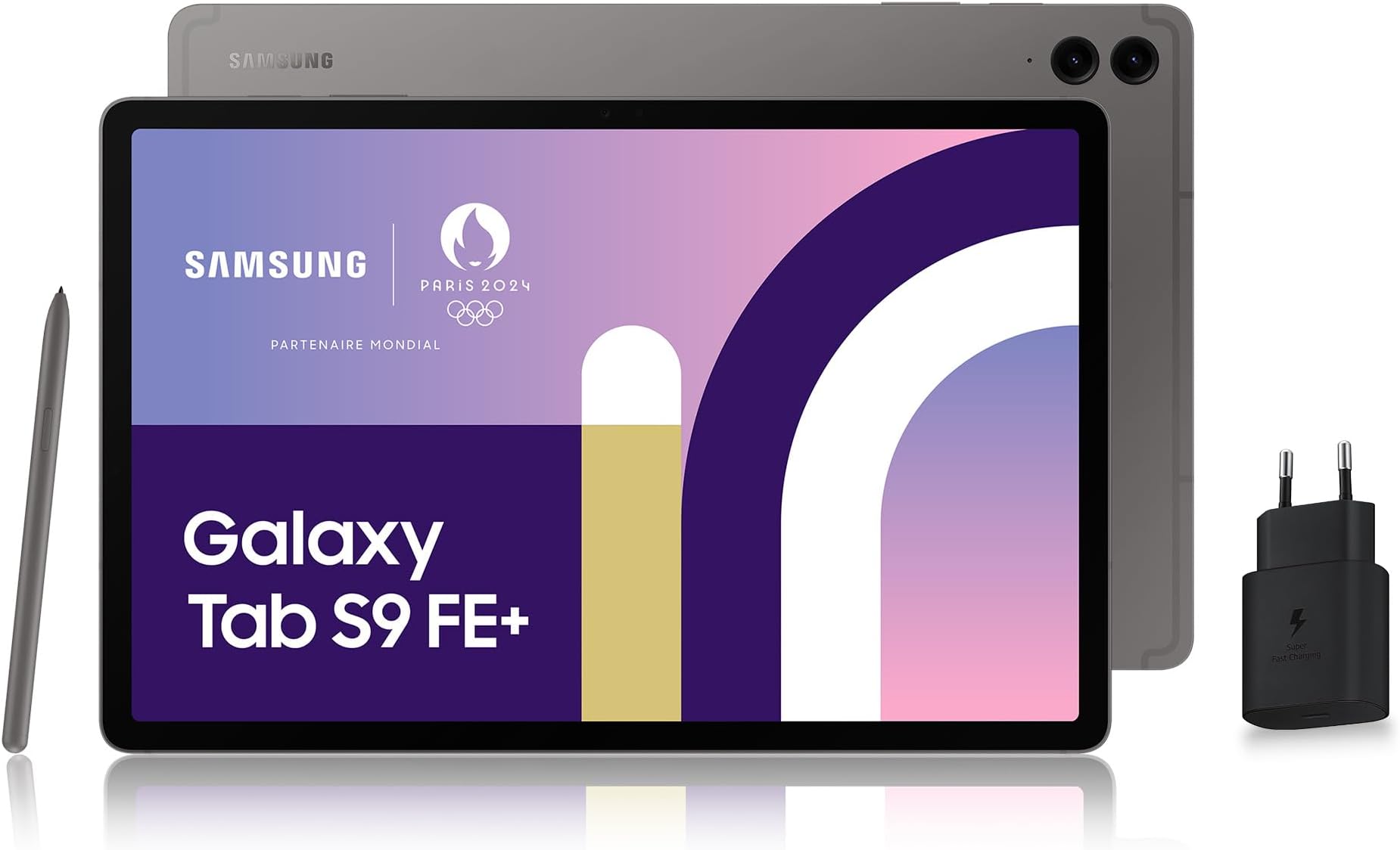 Samsung Galaxy Tab S9 FE+ Tablette, 12.4" Wifi 128Go, S Pen inclus ...