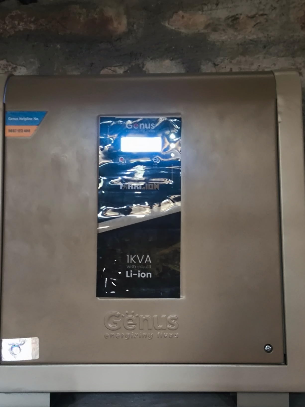 Genus MaxiLion 1000 VA Inverter with upto 12 year Life Integrated ...