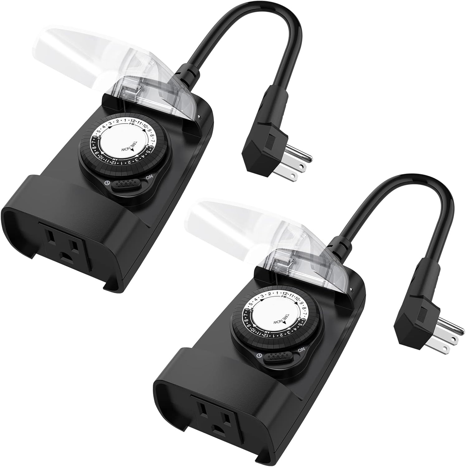 Amazon.com: G-Homa 24 Hour Mechanical Outdoor Timer Outlet, Outdoor ...