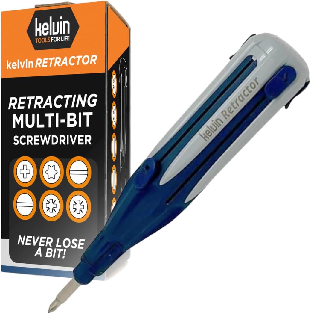 Kelvin Tools Retractor - Retractable All-in-One Screwdriver Quick ...