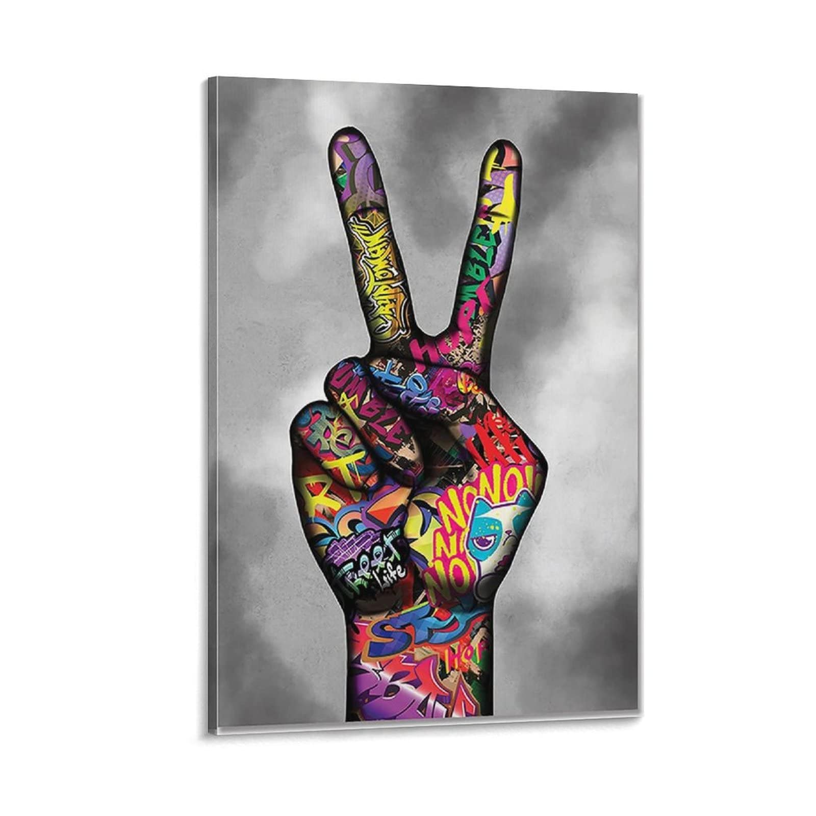 Peace Sign Graffiti