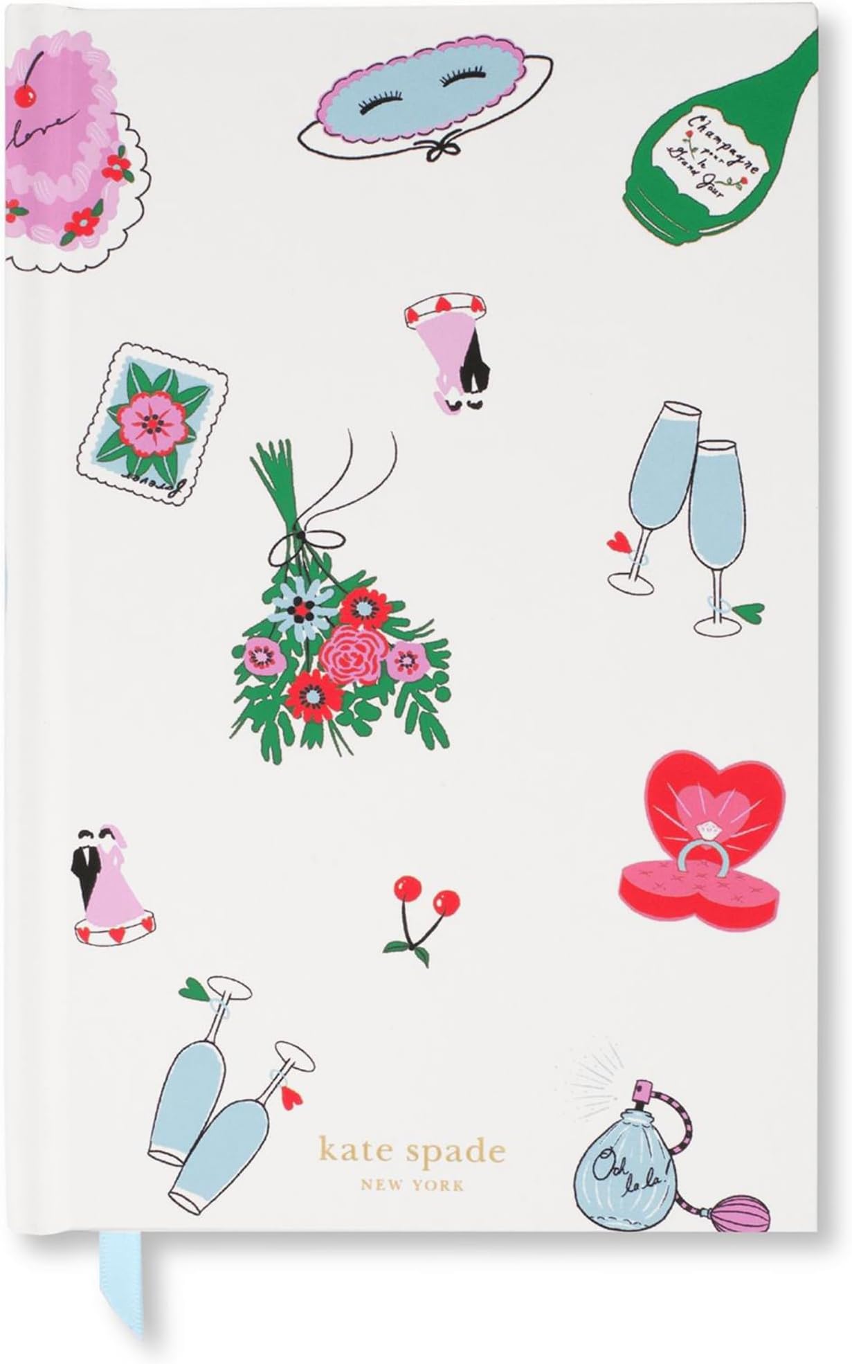 Amazon.com : kate spade new york Bridal Journal Notebook, 8.25" x 5.25 ...