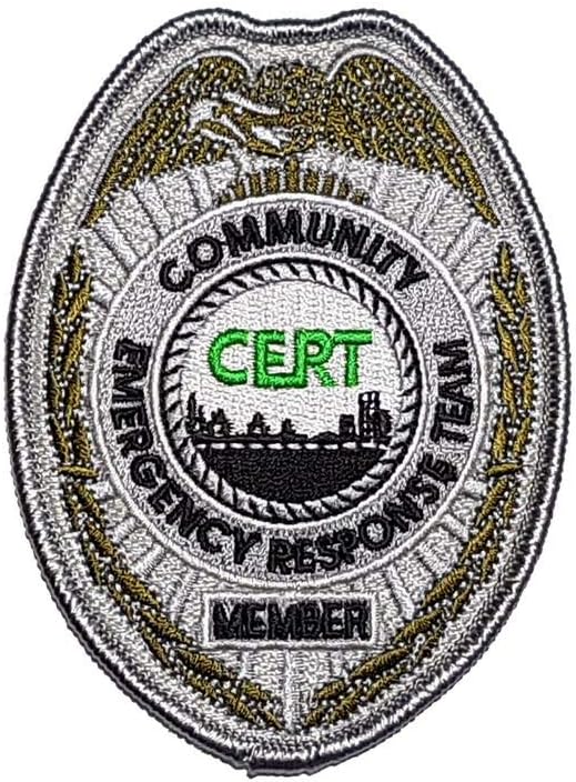 Amazon.com: CERT Embroidered Patch Community Emergency Response Team ...