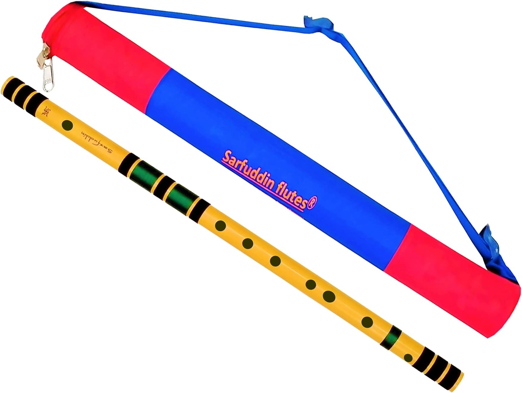 Sarfuddin Flutes G Natural Base Right Hand 25 Inches Transverse Side ...