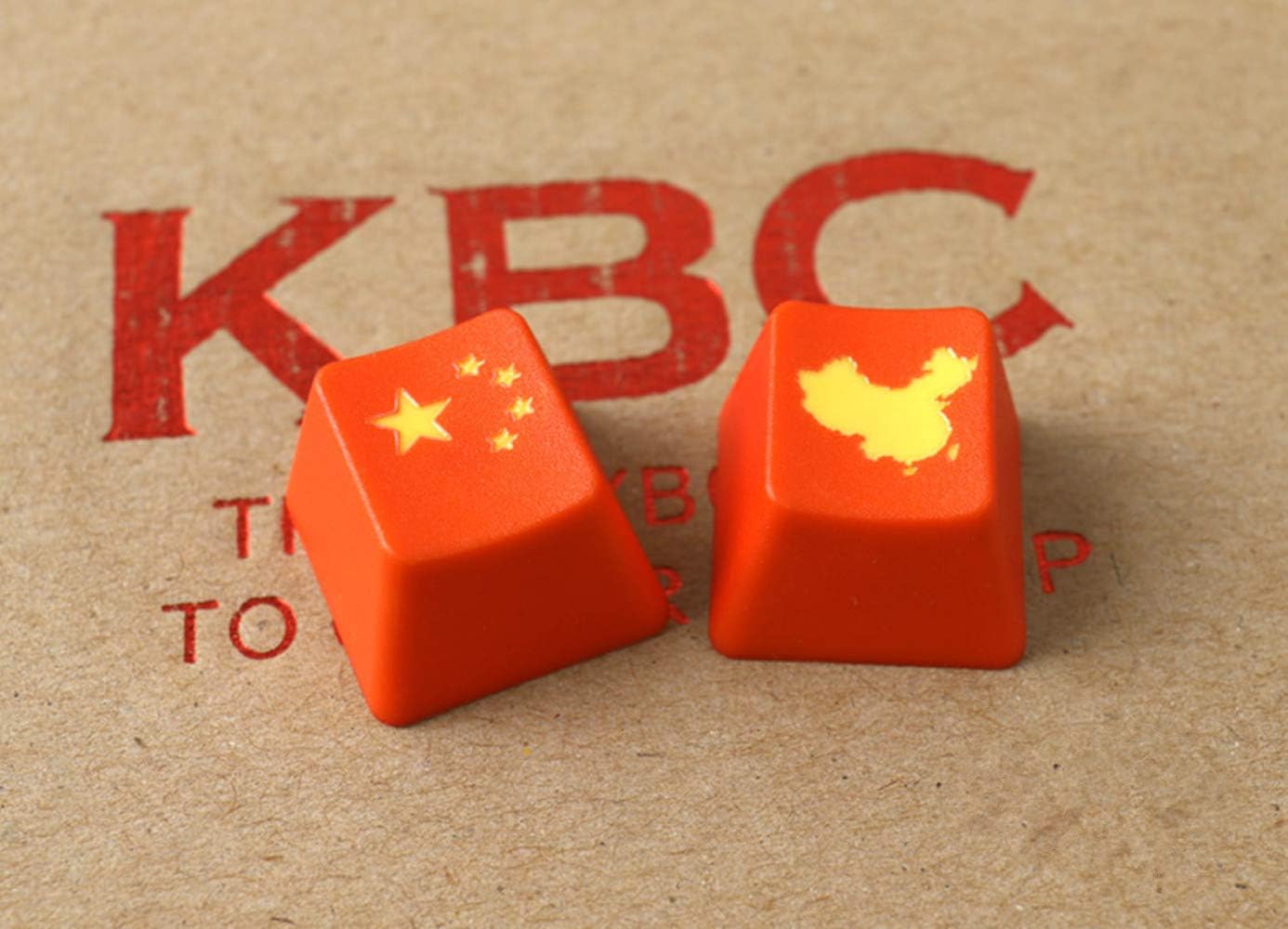 Amazon.com: Handmade R4/ESC PBT Keycap Map/Flag of China Melting ...