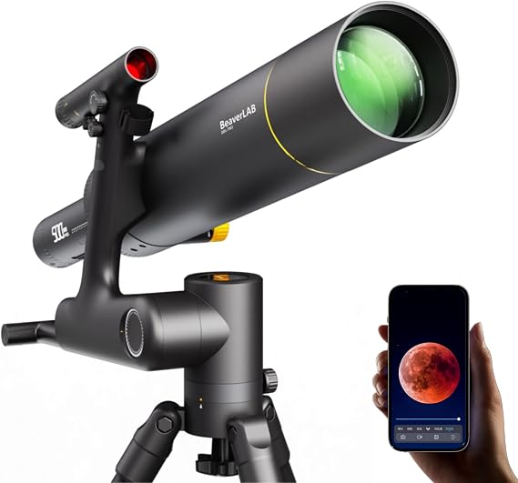 Smart Teleskop BeaverLAB TW1，Refraktor Professionelles Teleskop -500mm ...