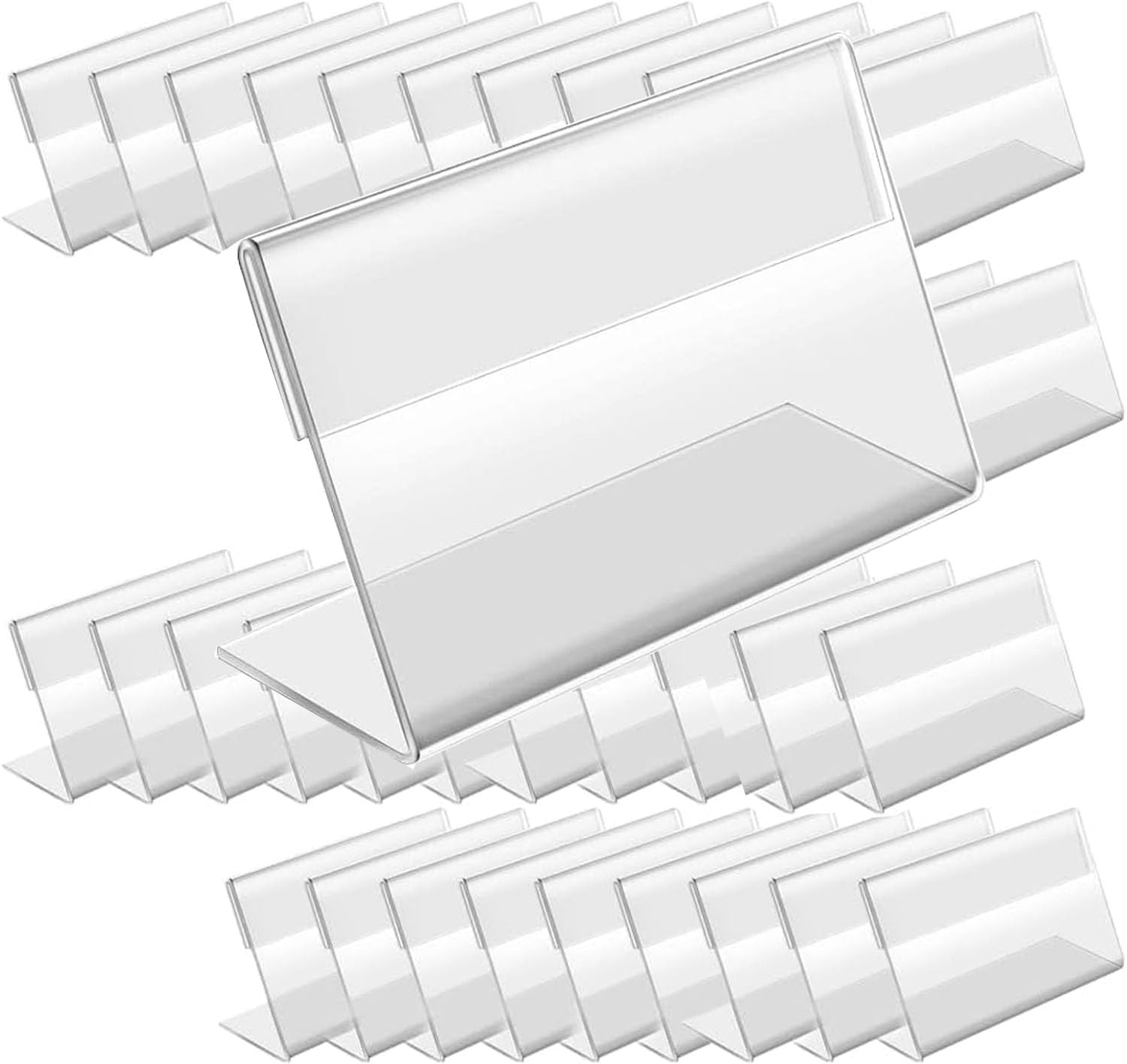 Amazon.com : ZOUZJUN Small Acrylic Sign Holder, 3.5" X 2.4" (6*9CM ...