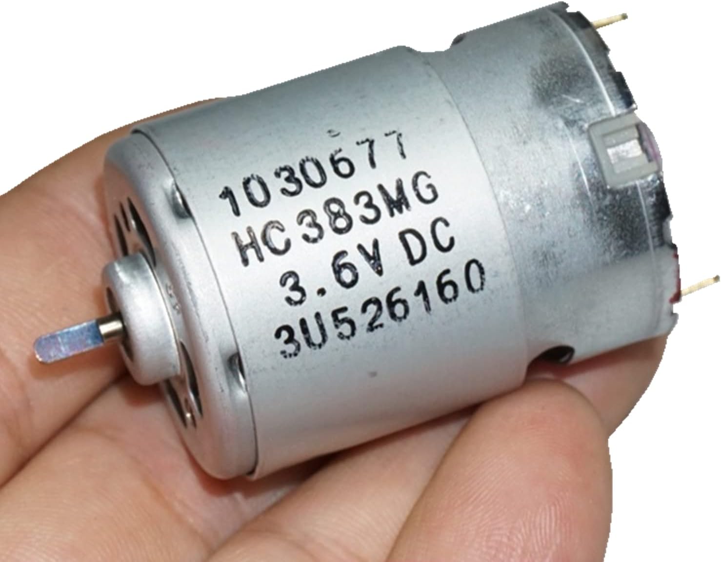 3.6V Electric Screwdriver Tool 380 High Speed Motor D Shaft HC383 High ...