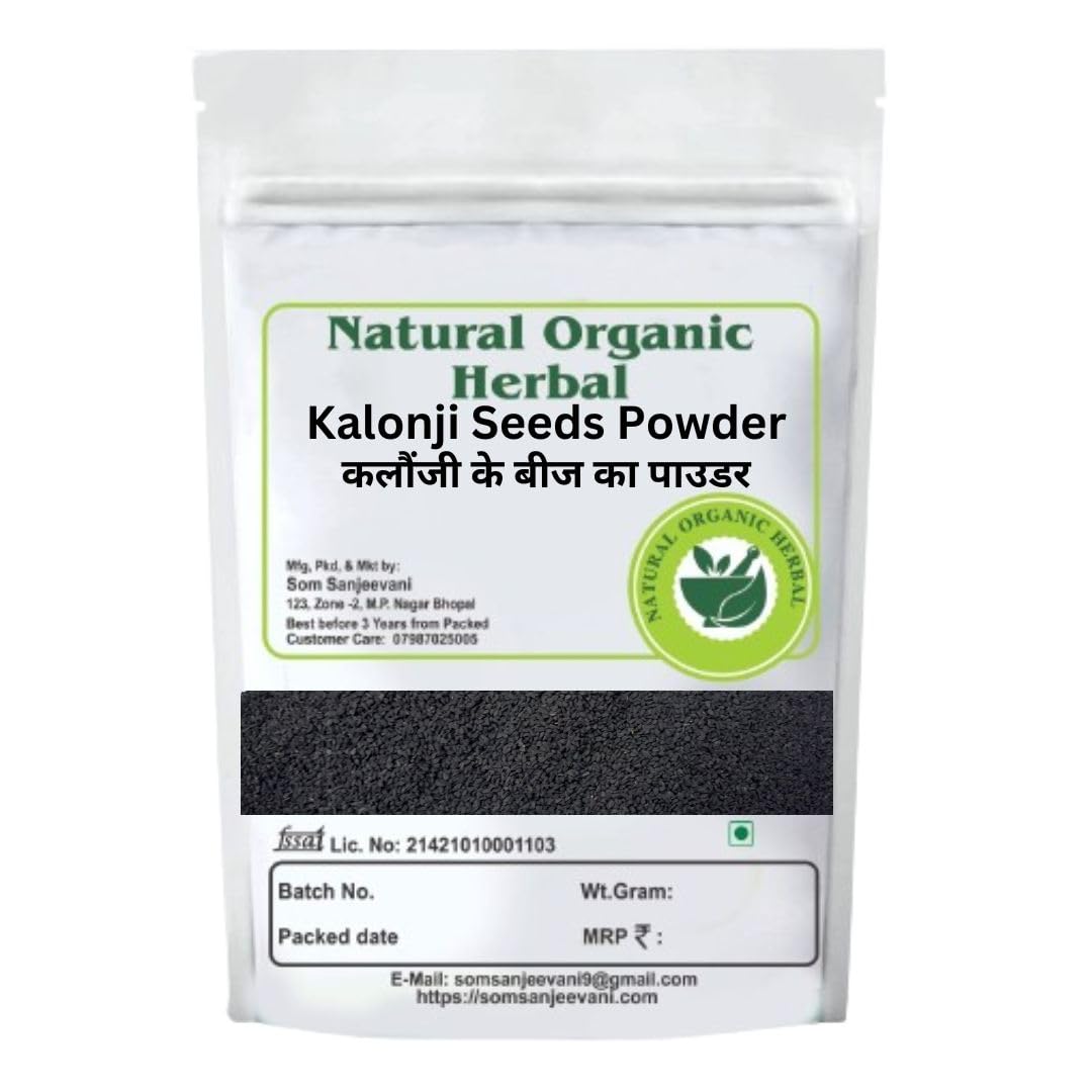Buy Natural Organic Herbal Kalonji Seeds Powder 500g pack of 1 | Online ...