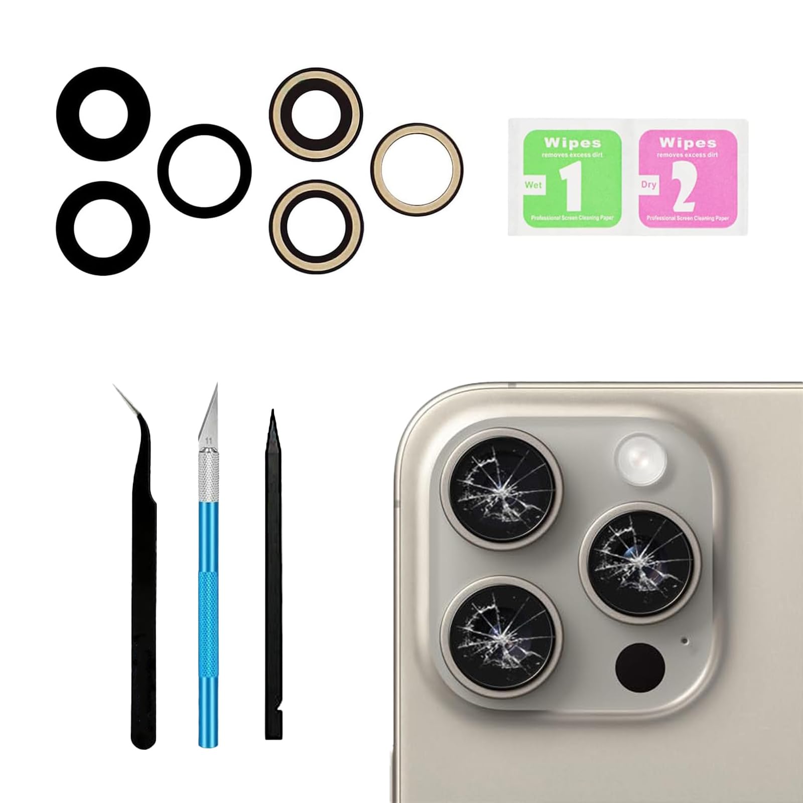 Iphone 15 Plus Camera Lens Protector IPhone 15 & 15 Plus Camera Lens Replacement - Back Rear ...