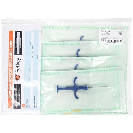 Amazon.com : SMART TAG ISO Microchip Box with Identification Tag for ...