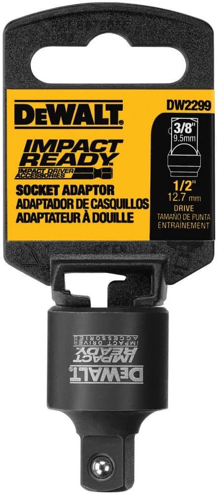Amazon.com: DEWALT 1/2-Inch Square Anvil to 3/8-Inch Square Anvil, Dark ...