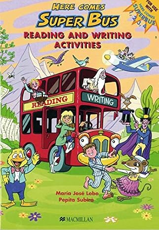 Amazon.co.jp: Here comes Super Bus. Reading and Writing Activities: all ...