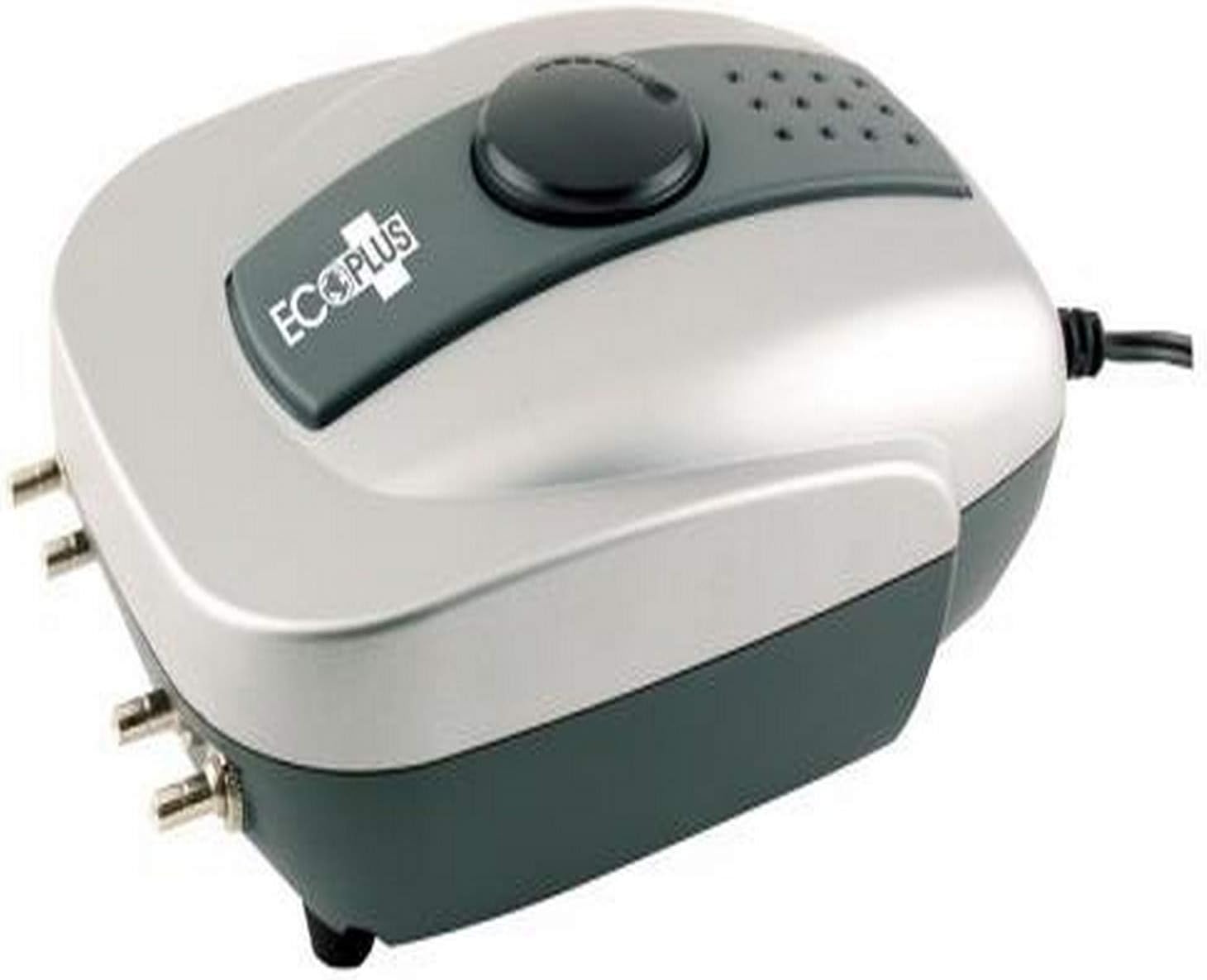 Amazon.com: EcoPlus 143 GPH (640 LPH, 8W) Air Pump w/ 4 Outlets ...