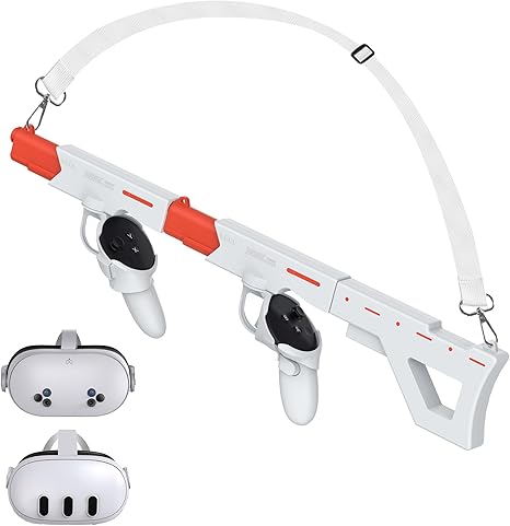 Amazon.com: VR Gun Stock for Meta Quest 3S/Quest 3, Magnetic 2-in-1 VR ...