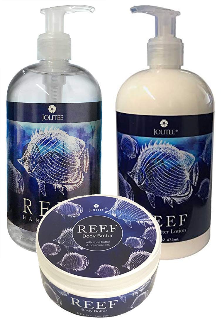 Amazon.com : Reef Body Lotion, Hand Soap & Body Butter with Sea Kelp ...