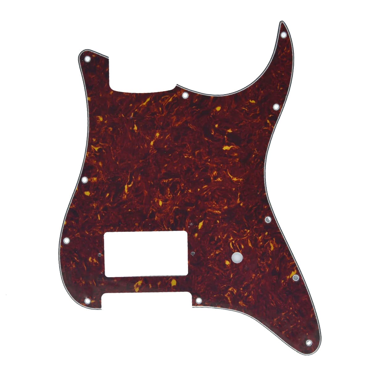 KAISH 11 Hole ST/Strat Style One Humbucker Guitar Pickguard Scratch ...