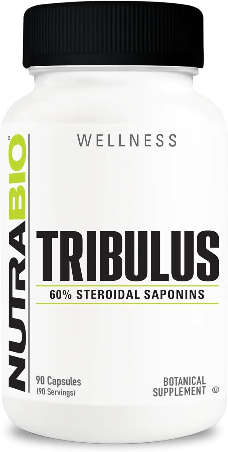 Amazon.com: NutraBio Tribulus Terrestris Extract Supplement, 500mg ...