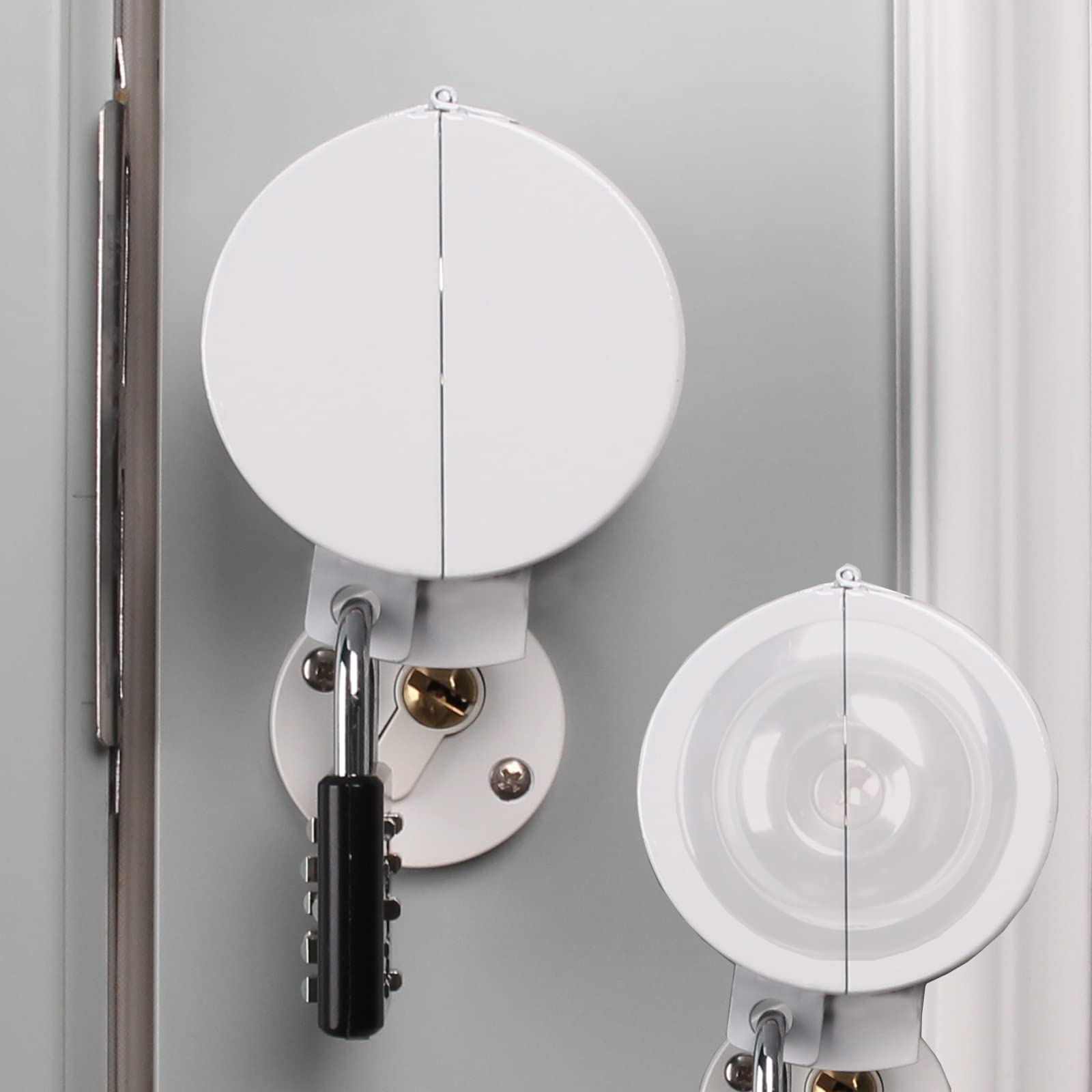 TEMEILI Door Knob Lock Cover ，Without Drilling Doorknob Lock，from ...