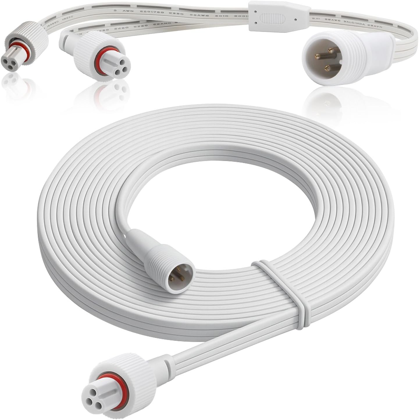 Amazon.com: 32.8FT Outdoor Light Extension Cord for Govee Permanent ...