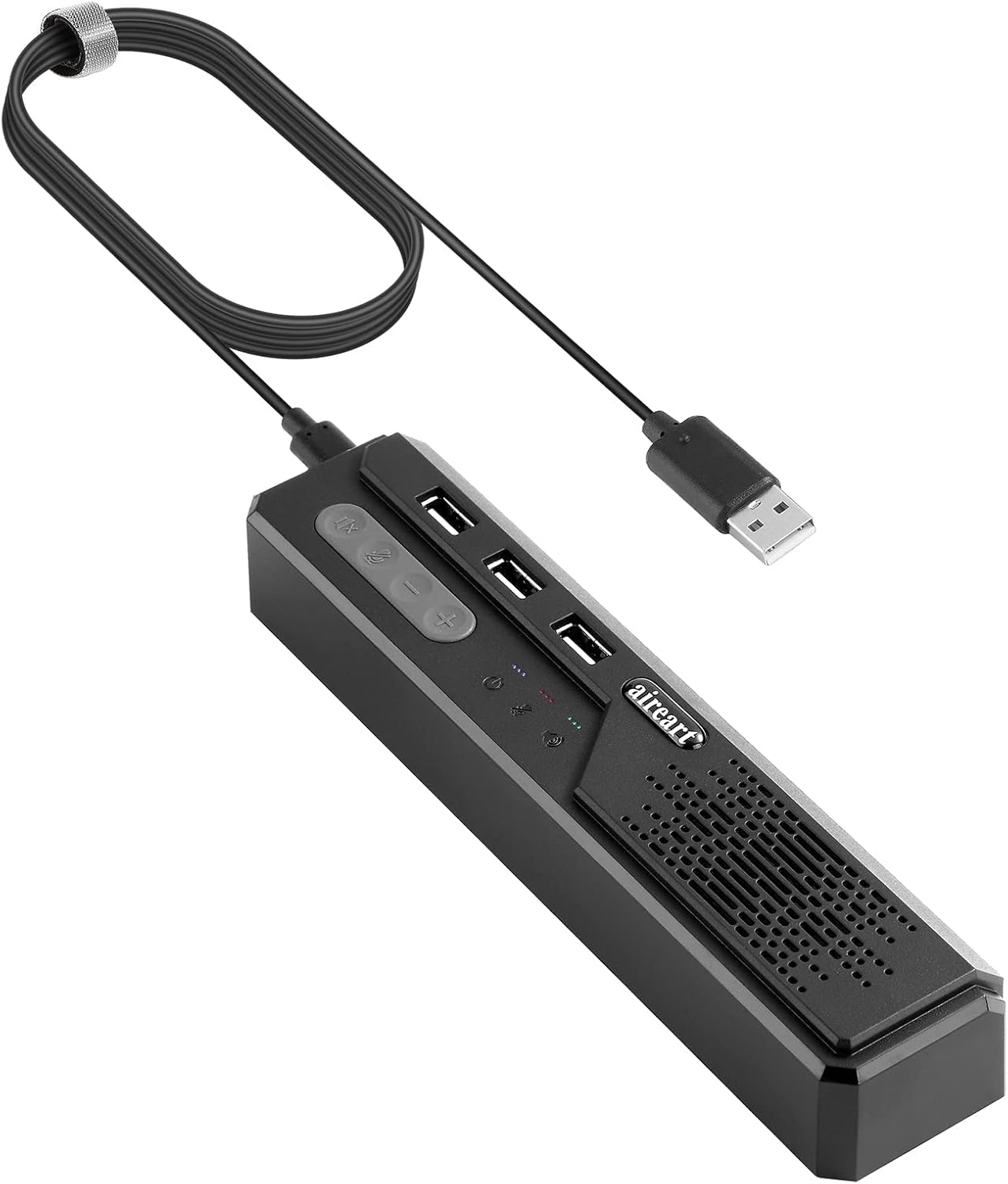 aireart Y2106, Computer Speaker with Microphone,USB-Hub,USB Powered PC ...