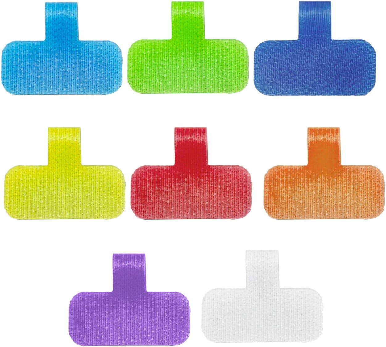 Cable Labels, Multi-Color Write On Cord Labels Wire Labels Cable Tags ...