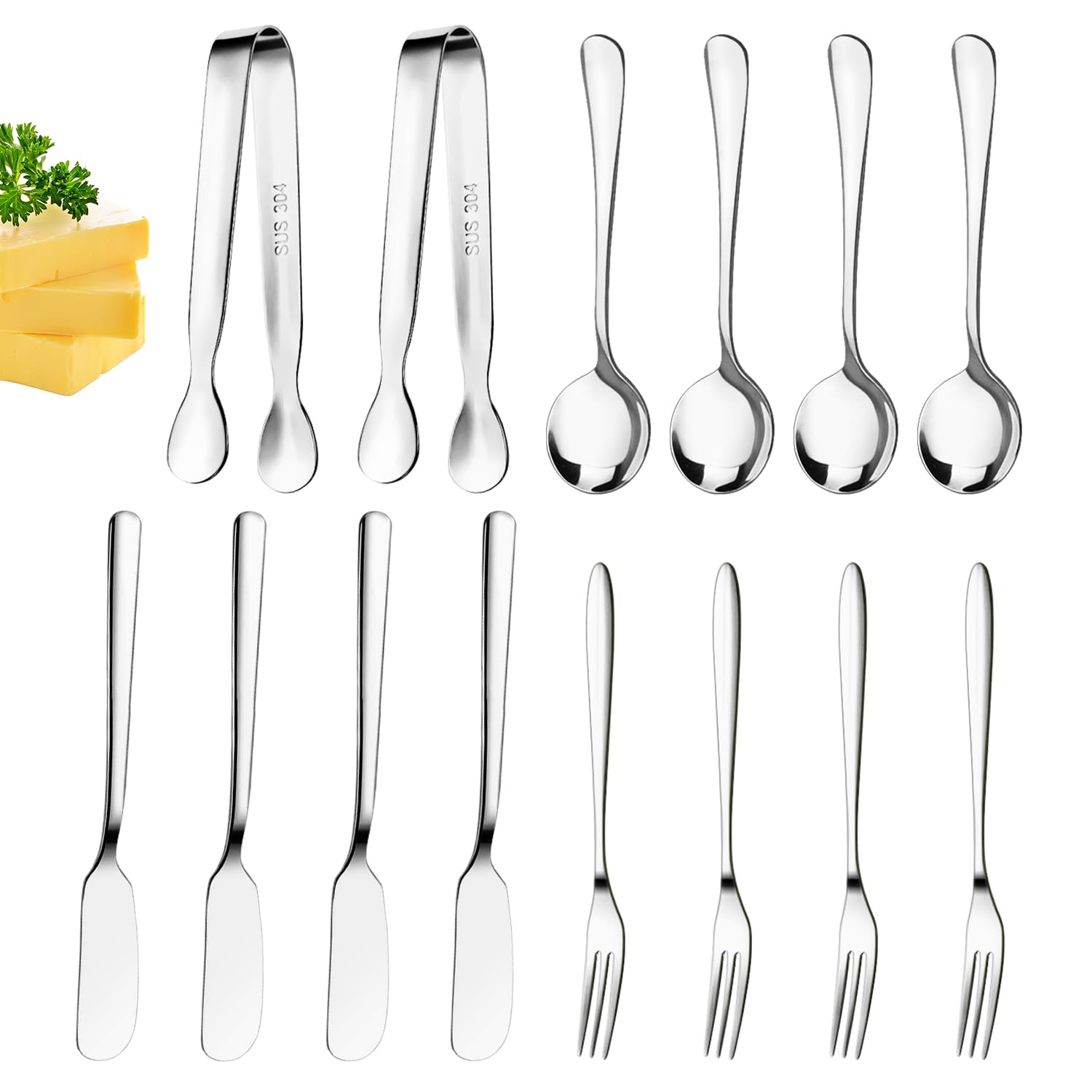 Snapklik.com : Cheese Butter Spreader Knife Set Charcuterie Accessories ...