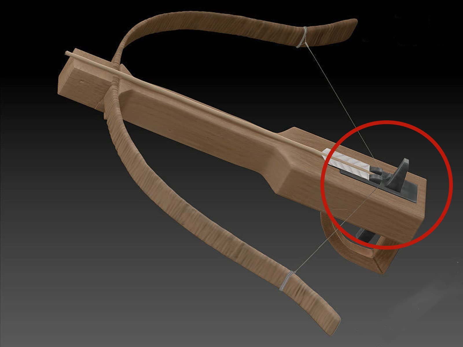 Wooden Crossbow Trigger Mechanism Build A Quick And Simple Montagnard