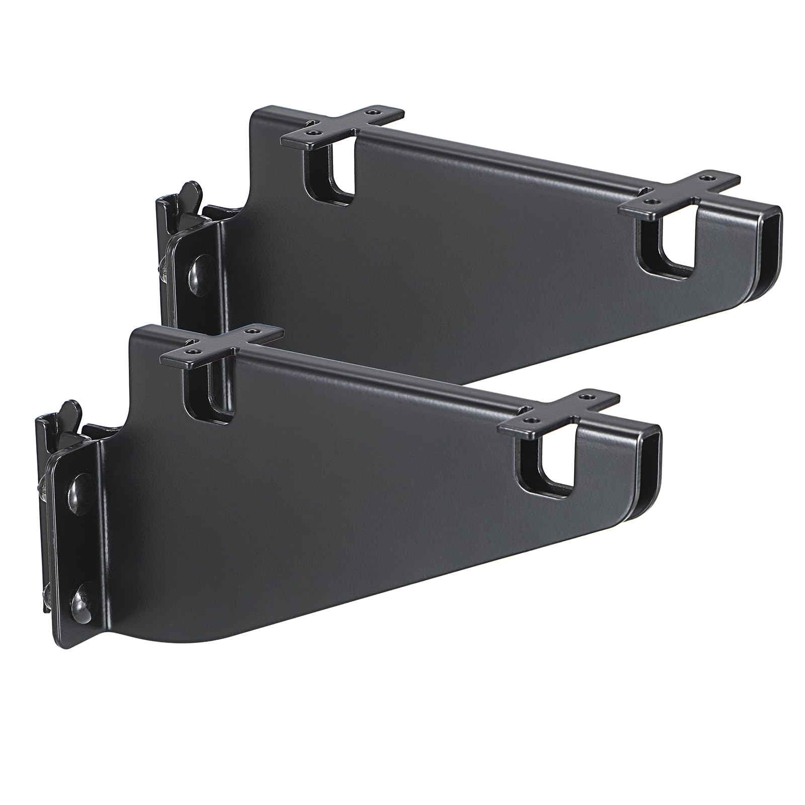 SUMNACON 2 Pcs Steel E Track Crossbeam Brackets, Triangle Balck E Track ...