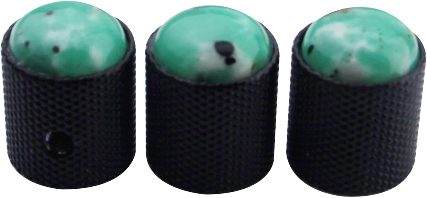 Amazon.com: guyker Dome Guitar Bass Potentiometer Control Knobs with ...