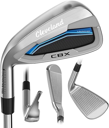 Amazon.com : Cleveland Golf 2018 Men's Launcher CBX Irons, 4-PW, DW ...