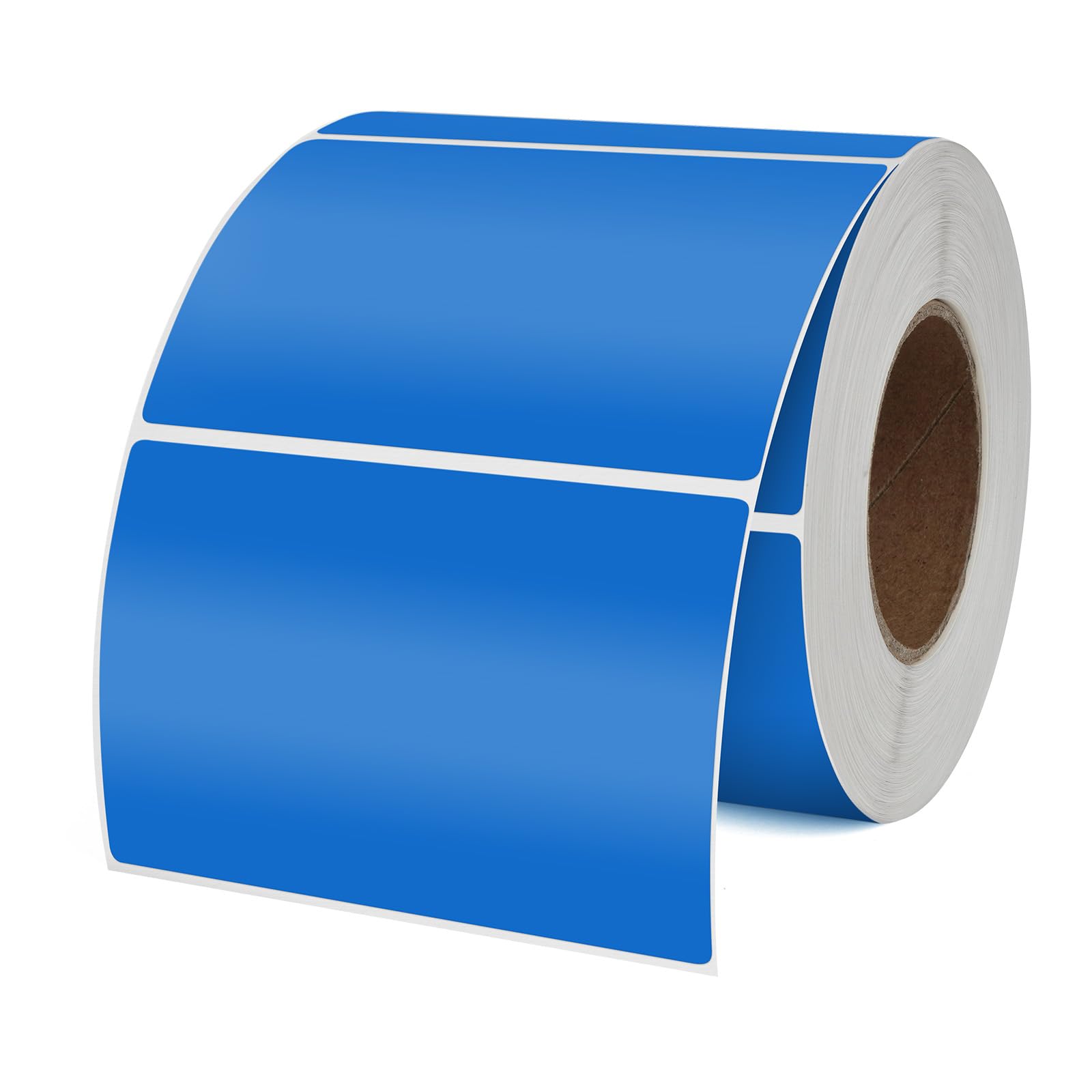 Snapklik.com : Blue Color Coding Labels 2 3 Inches Rectangle Vinyl Self ...