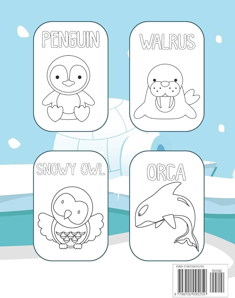 Arctic Animal Coloring Pages [2025]
