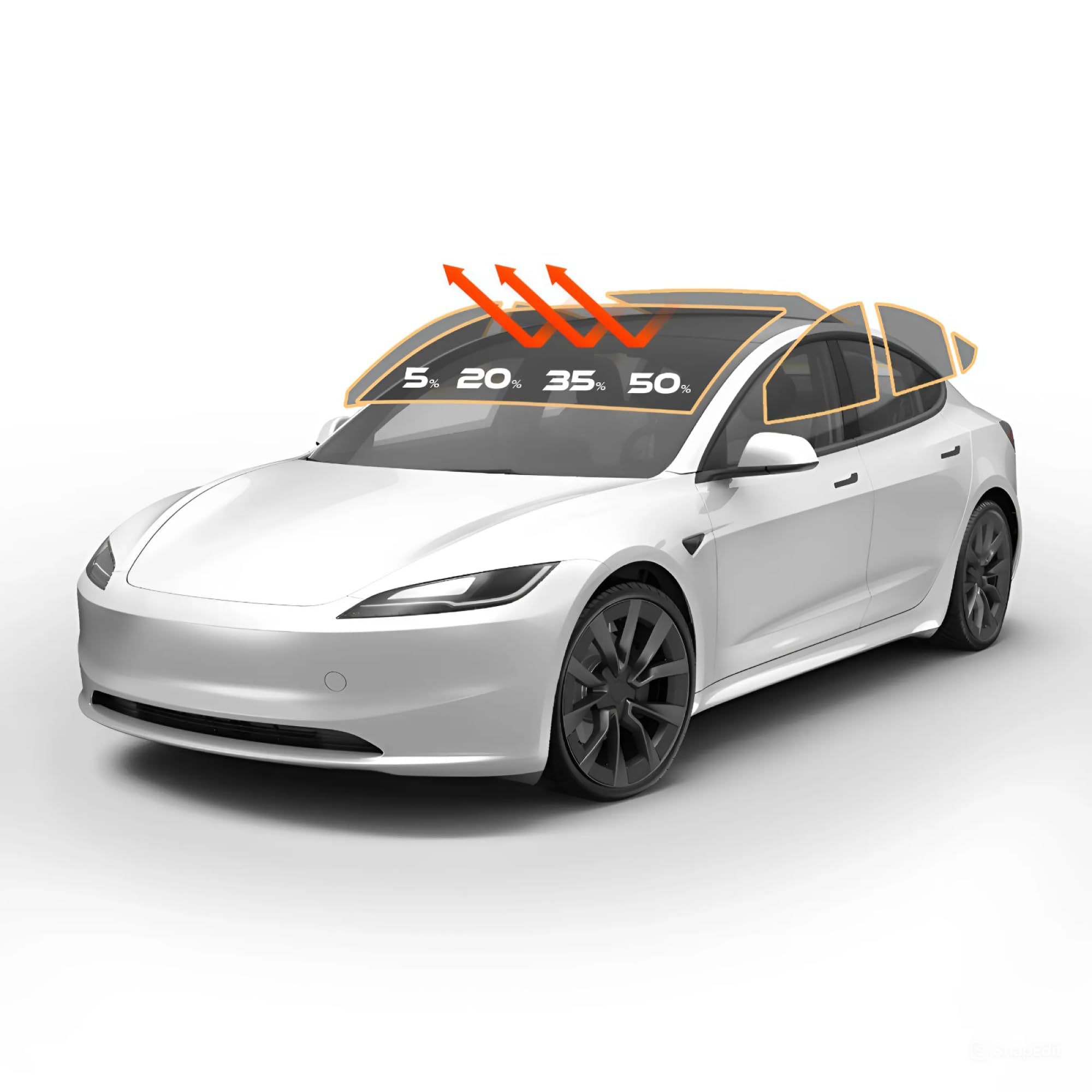 Amazon.com: DeserTint Precut Window Tint for Tesla Model 3 - Premium ...