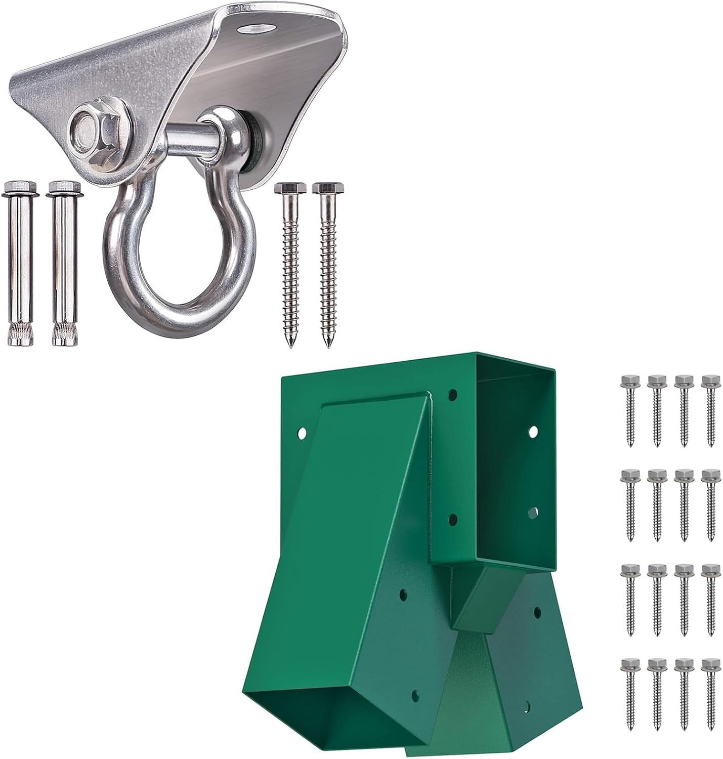 Amazon.com: BeneLabel Stainless Steel Heavy Duty Swing Hanger and Swing ...
