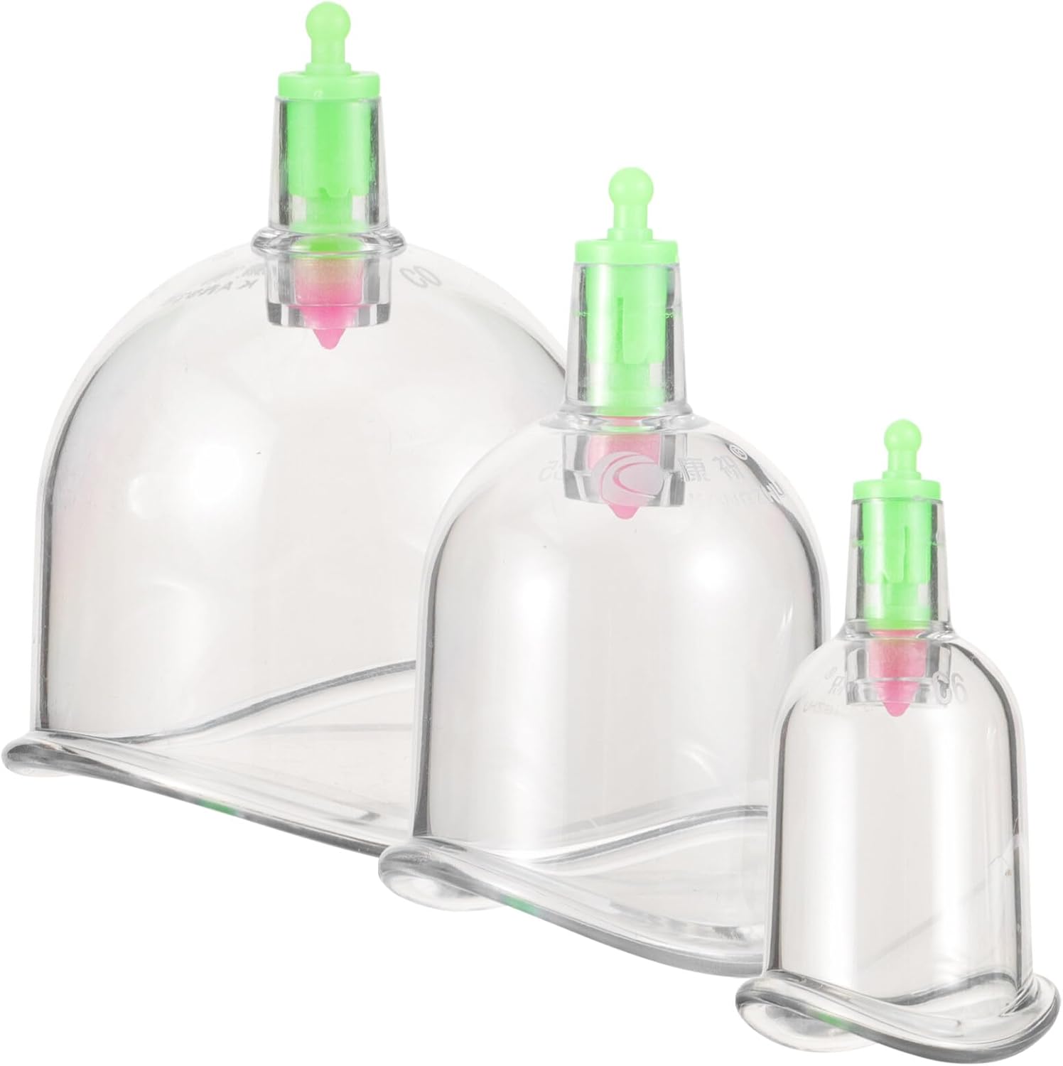 Amazon.com: FOMIYES Massage Cups, Premium Vacuum Cupping Jar - 3pcs Set ...