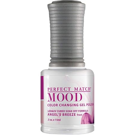 Amazon.com : LECHAT Perfect Match Mood Gel Polish, Angel's Breeze, 0. ...