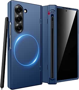 Amazon.com: Miimall for Samsung Galaxy Z Fold 7 Case with S Pen Holder & Built-in Screen ...